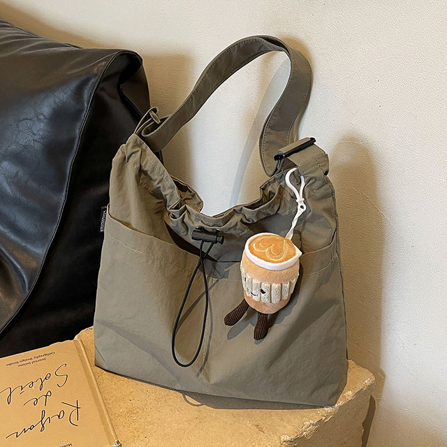 Casual big bag for women 2025 new fashion cloth bag shoulder bag large ...