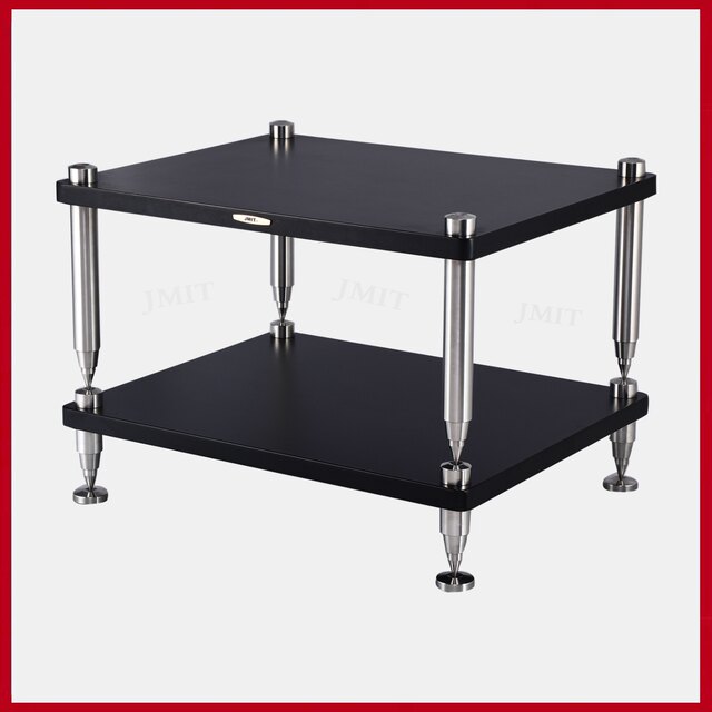 Solid wood solid column leg amplifier rack speaker audio equipment rack ...