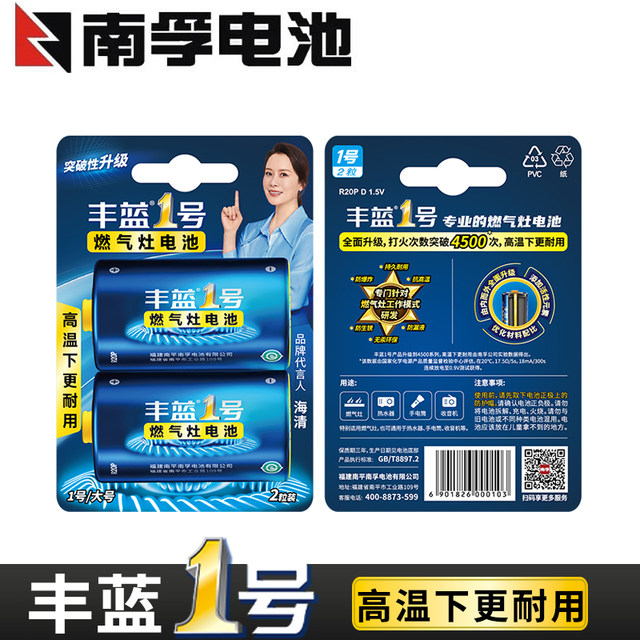 Nanfu Fenglan No. 1 battery No. 1 large gas stove special water heater ...