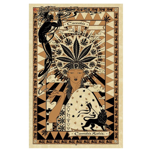 Imported genuine magic plant deities card Magickal Botanical Oracle