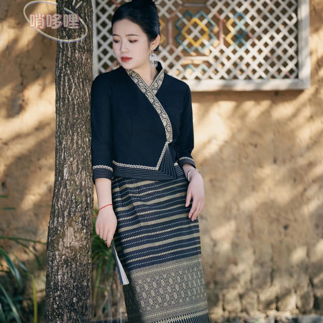Xishuangbanna Dai clothing women's new traditional retro daily work ...