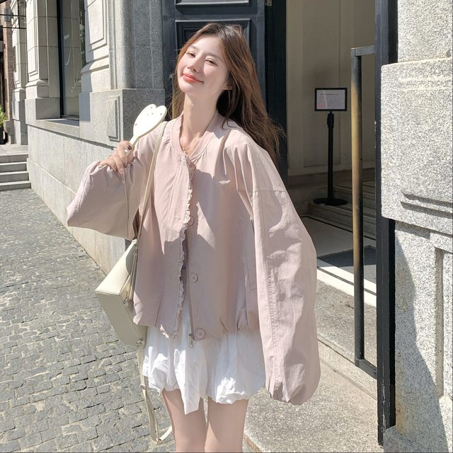 Women's clothing/lass boutique short jacket casual style 2025 autumn ...