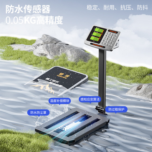 Rongcheng Electronic Scale Commercial Small Structure 100KG150kg ...
