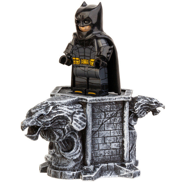 DC Batman floor base Eagle head stone statue as old assembly building ...