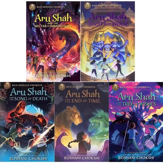 Original English version of Pose Jackson series Aru Shah and the End 5 ...