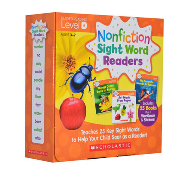 Scholastic English introductory keywords Nonfiction Sight Word Readers ...