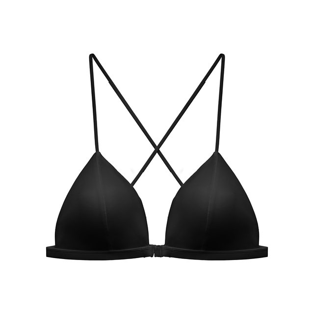 Victoria Beauty Back Front Button Bra Women's Small Breast Push Up Thin ...
