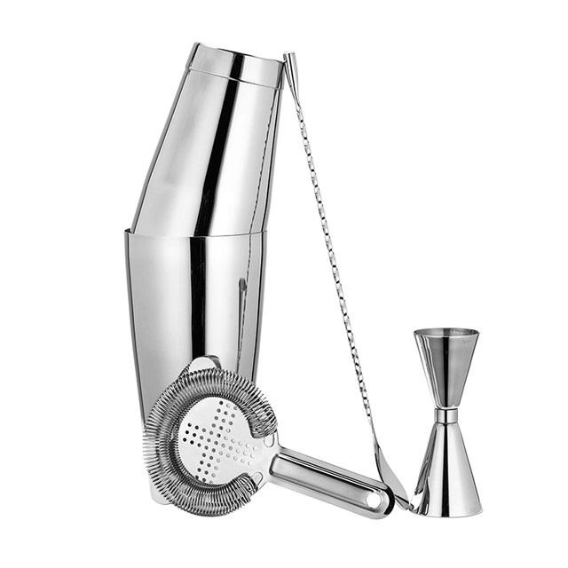 American Boston mixer set stainless steel shaker shaker cocktail base wine bartending tool bar