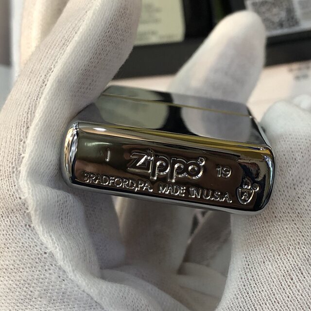 zippo windproof lighter original genuine 167 mirror armor machine ...
