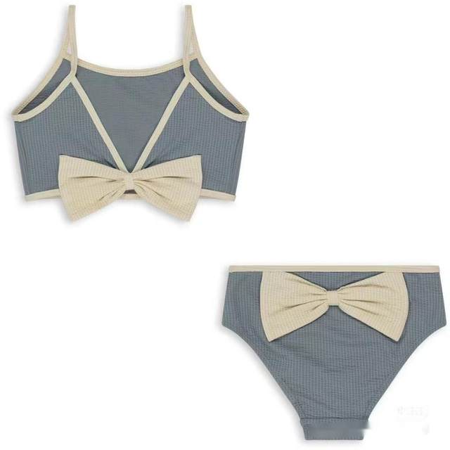 Ins hit 2024 KS series new products for children's bow tandem swimsuit ...