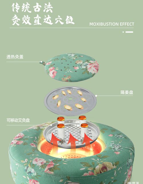 Moxibustion instrument Furniture Sitting Stool Herbal Spell Speed ...