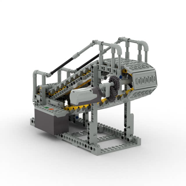 Small engineer domestic building block electric gear engineering ...