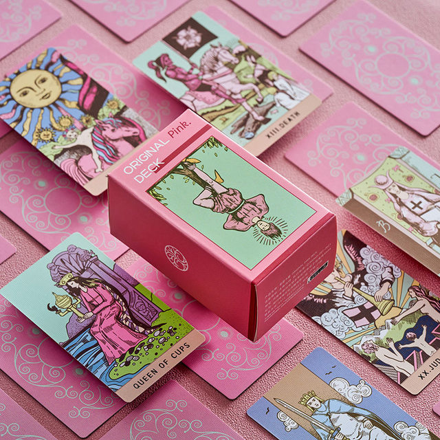 Genuine pastel Waite Chinese Luo card tower novice tower card mini with ...