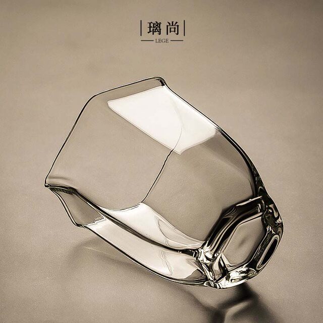 Lishang Japanese-style heat-resistant glass male cup, hexagonal uniform ...