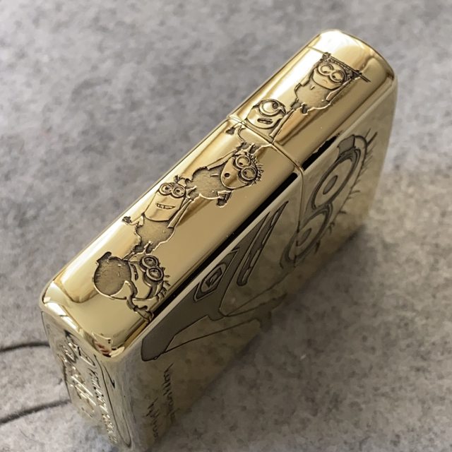 Kerosene lighter pure copper minion animation private custom free design