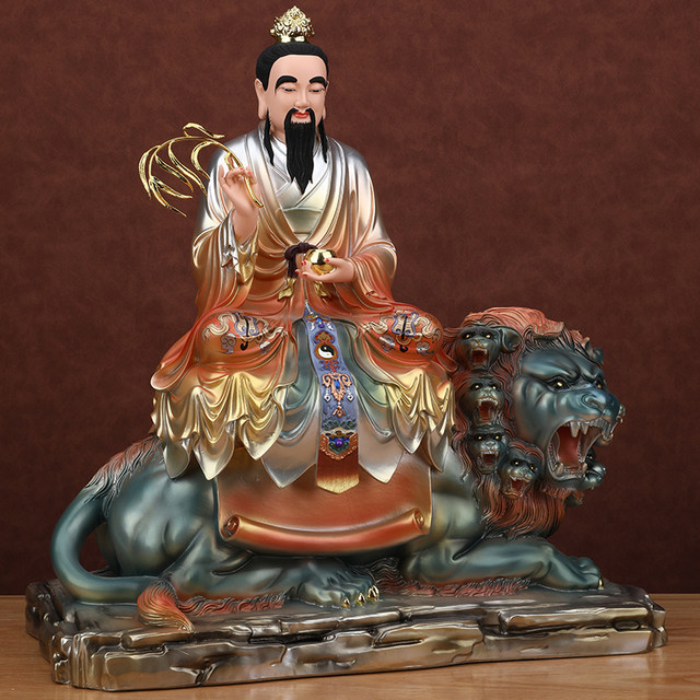 Taiyi rescue the bitter Tianzun idol resin mount Qing Xuan Jiuyang God ...