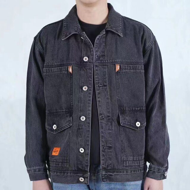 Denim jacket for work for men labor protection work clothes ...