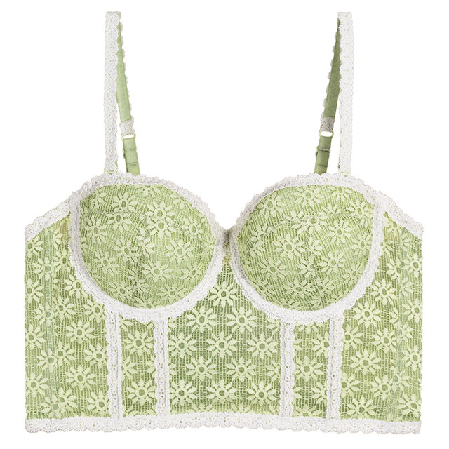 Fishbone bra, camisole, beautiful vest underwear, women's underwire ...