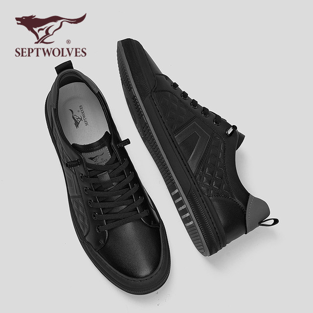 Septwolves versatile trendy shoes 2025 new winter men's shoes high-end ...