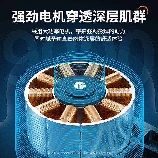 Fascia gun muscle massage device Men's special electric modified head ...