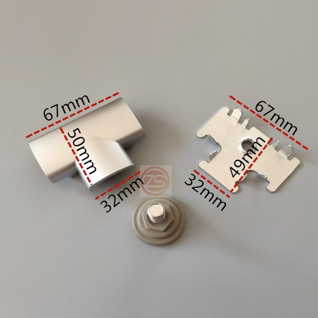 Office desk screen accessories 320 hardware connection snap combination ...