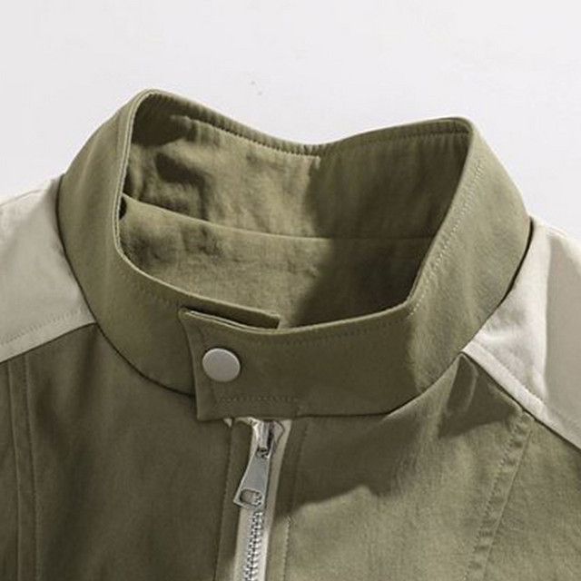 LR Jewish men's clothing 2025 spring new style spliced contrasting men ...