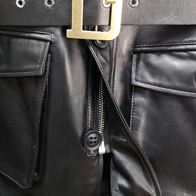 2025 Autumn European Station Haining Genuine Leather Jacket Women's ...