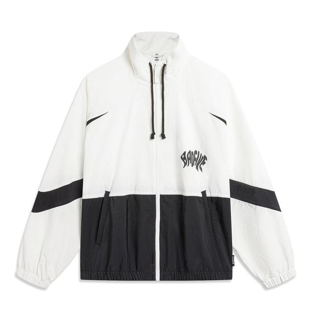 Li Ning Anti-Wu BADFIVE Men's Antibacterial Loose Sports Trench Coat ...