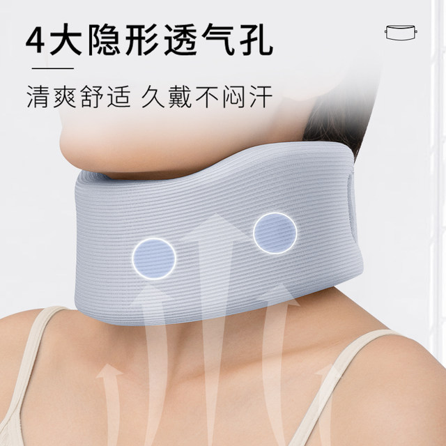 Cervical brace to prevent bowing and forward tilt of the neck, home ...
