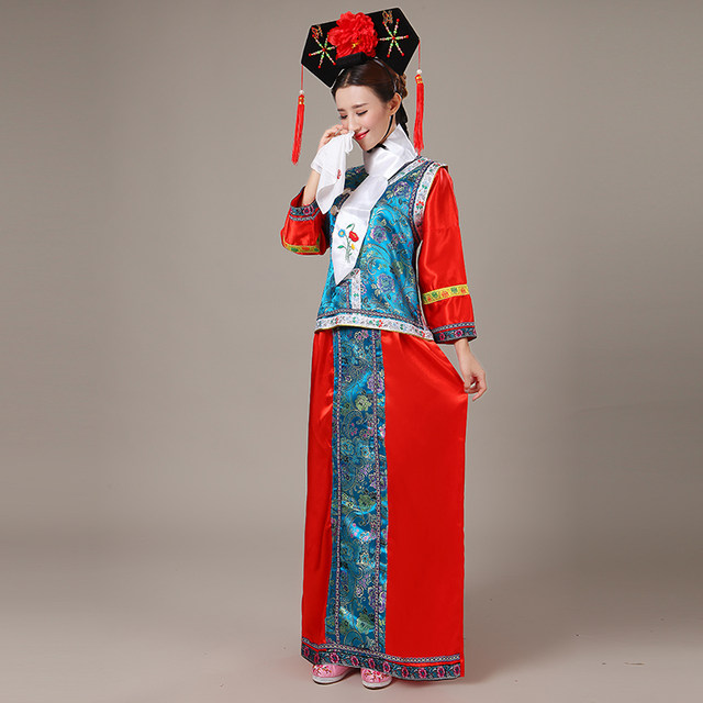 Xizheng costume Qing Dynasty princess mother -in -law adult court ...