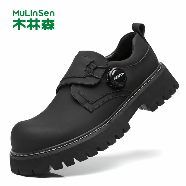 Mulinsen men's shoes 2025 spring genuine leather big-head casual ...