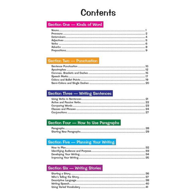 Original British CGP teaching aid KS2 English exercise book for 7-11 ...