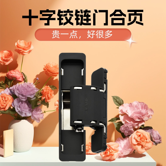 Japan LAMP three -dimensional dark door hinge hidden three -dimensional ...