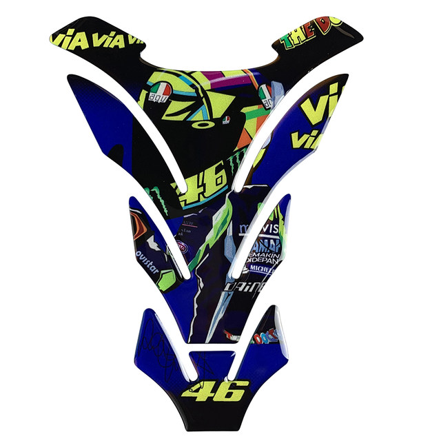 3D three-dimensional fuel tank sticker universal model suitable for ...