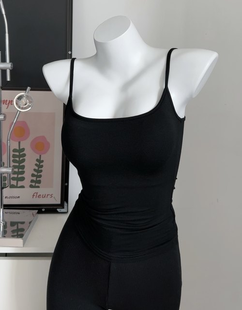 Superior chest Modal cotton in summer thin with chest pads with vest ...