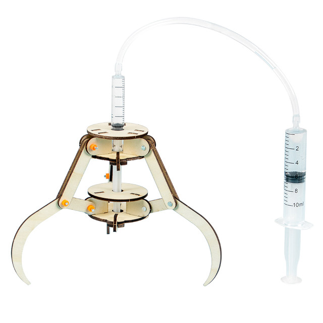 Hydraulic mechanical claw assembly model technology small production ...