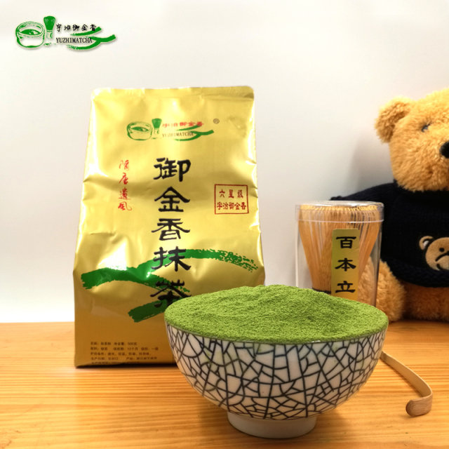 Uji Yu Jinxiang 6 -star pure matcha powder 500gx1 bag dessert baking ...