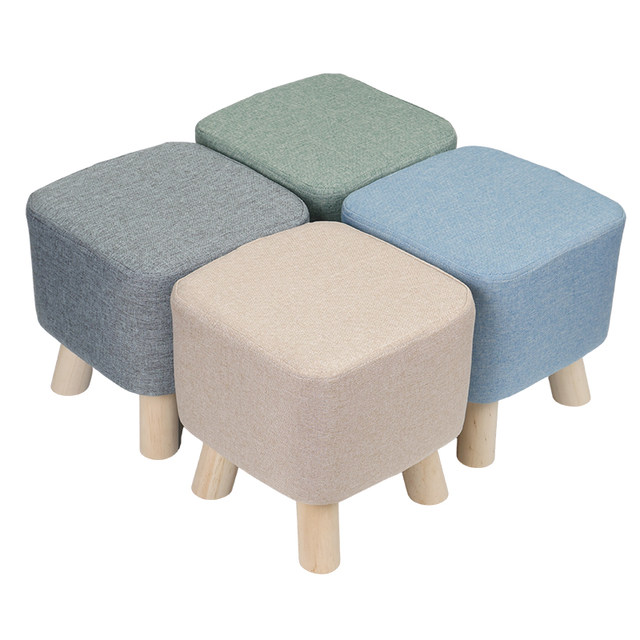 Dowed Stool Creative Stool Simple Camellia Stool Solid Wood Change ...