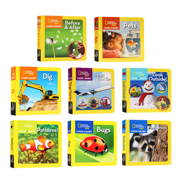 135 yuan 4 pieces National Geographic Kids Look and Learn series National Geographic Kids Look ...