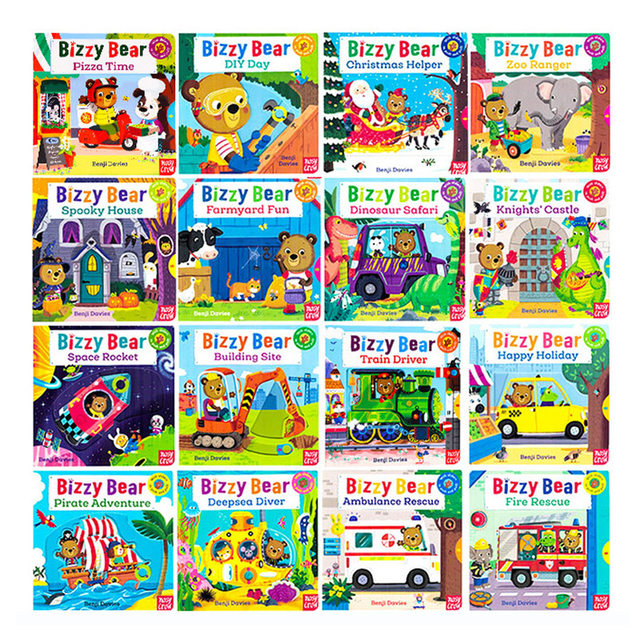 Busy series 160 yuan 8 pieces original English picture book Sing Along ...