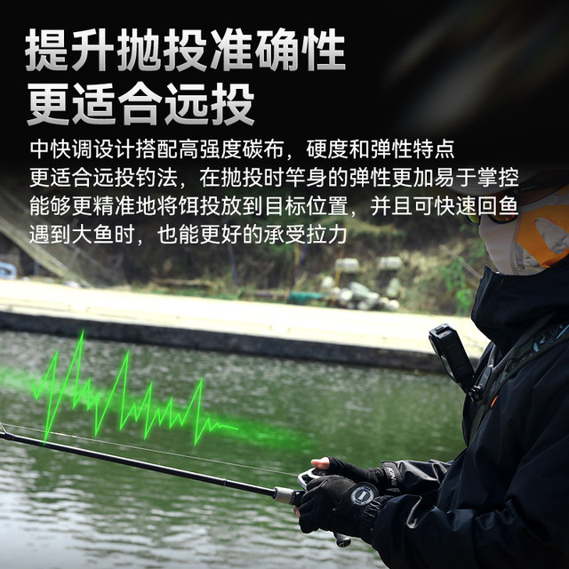 King Lua rod straight handle ml Lua rod fishing rod long-range general ...