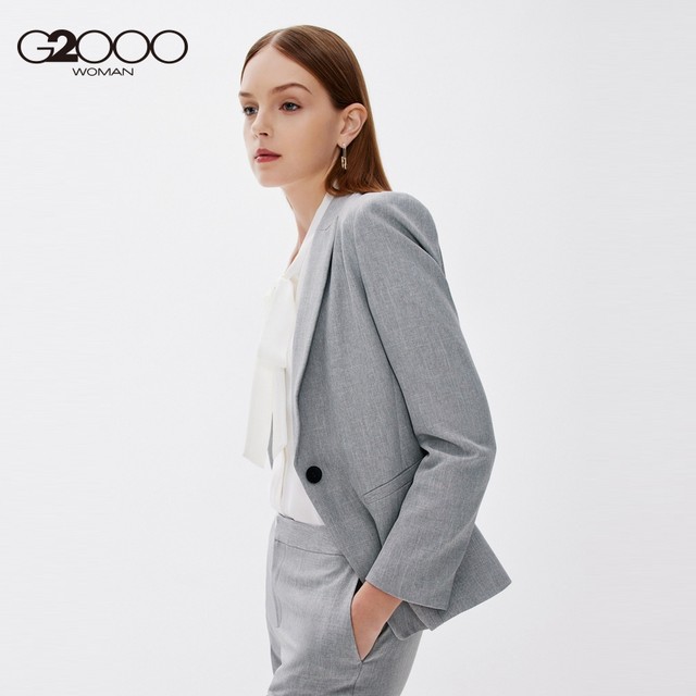 G2000 Women's Suit 2025 Spring and Autumn New Business Commuter Draped ...