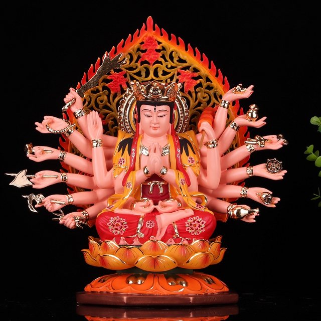 The statue of the Mother of the Buddhist Buddha Bodhisattva, the Buddha ...