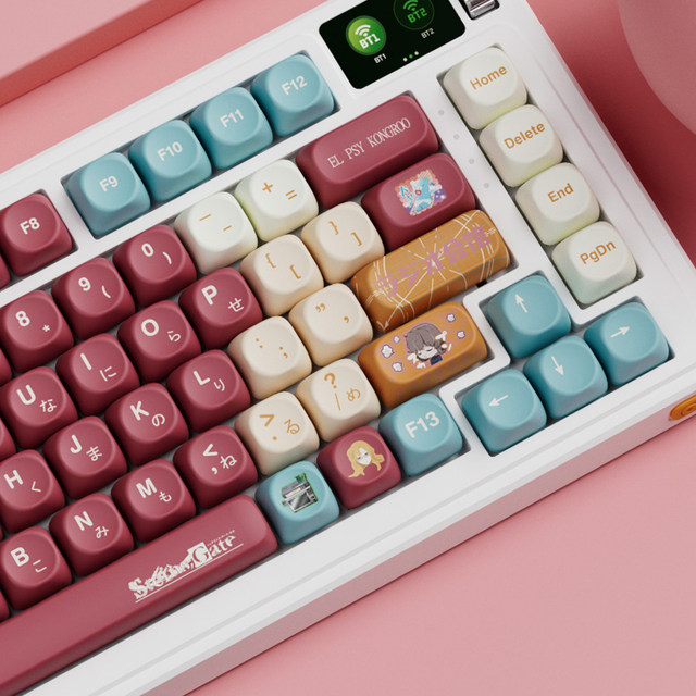 Steins;Gate keycaps MOA highly PBT sublimation customized mechanical ...