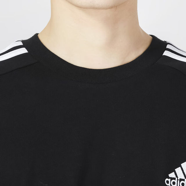 Adidas T-shirt men's genuine summer men's cotton breathable short ...