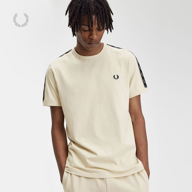 FRED PERRY men's short-sleeved T-shirt in summer new business casual ...