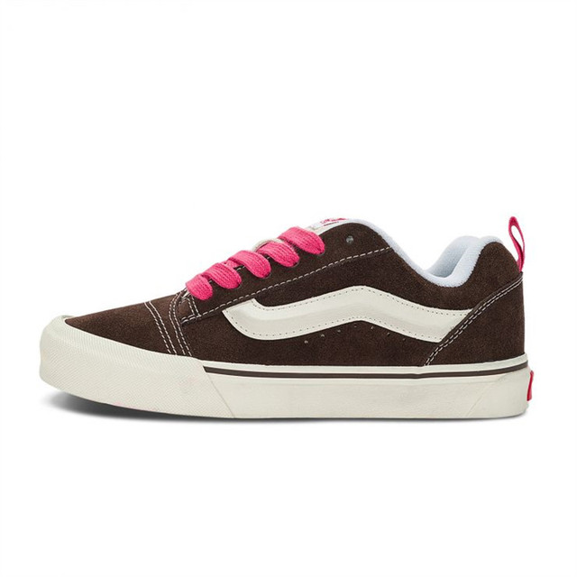 VANS Vanu Skool Mocha Cherry Brown Men and Women's Retro Low Bread ...