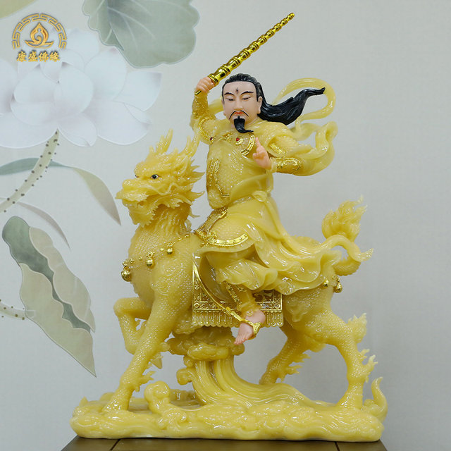 Jiutian Yingyuan Thunder Universalization Tianzun Statue High-end White ...