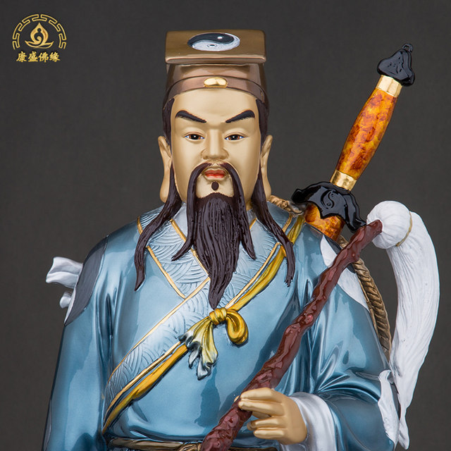 Lu Dongbin statue, pure Yang live -man Lv Zu Buddha statue, Taiwan pure ...