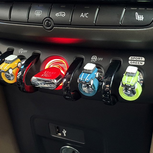 BMW MINI key cover ring mini cooper car instrument table decoration toy ...